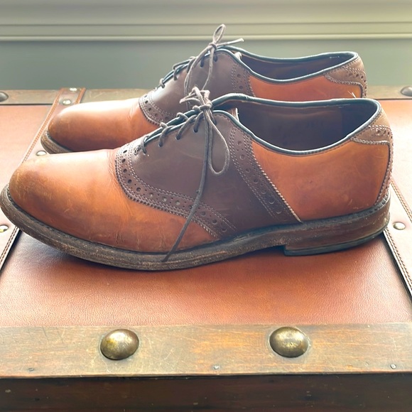 Allen Edmonds | Shoes | Allen Edmonds Vintage Brown Saddle Shoes | Poshmark
